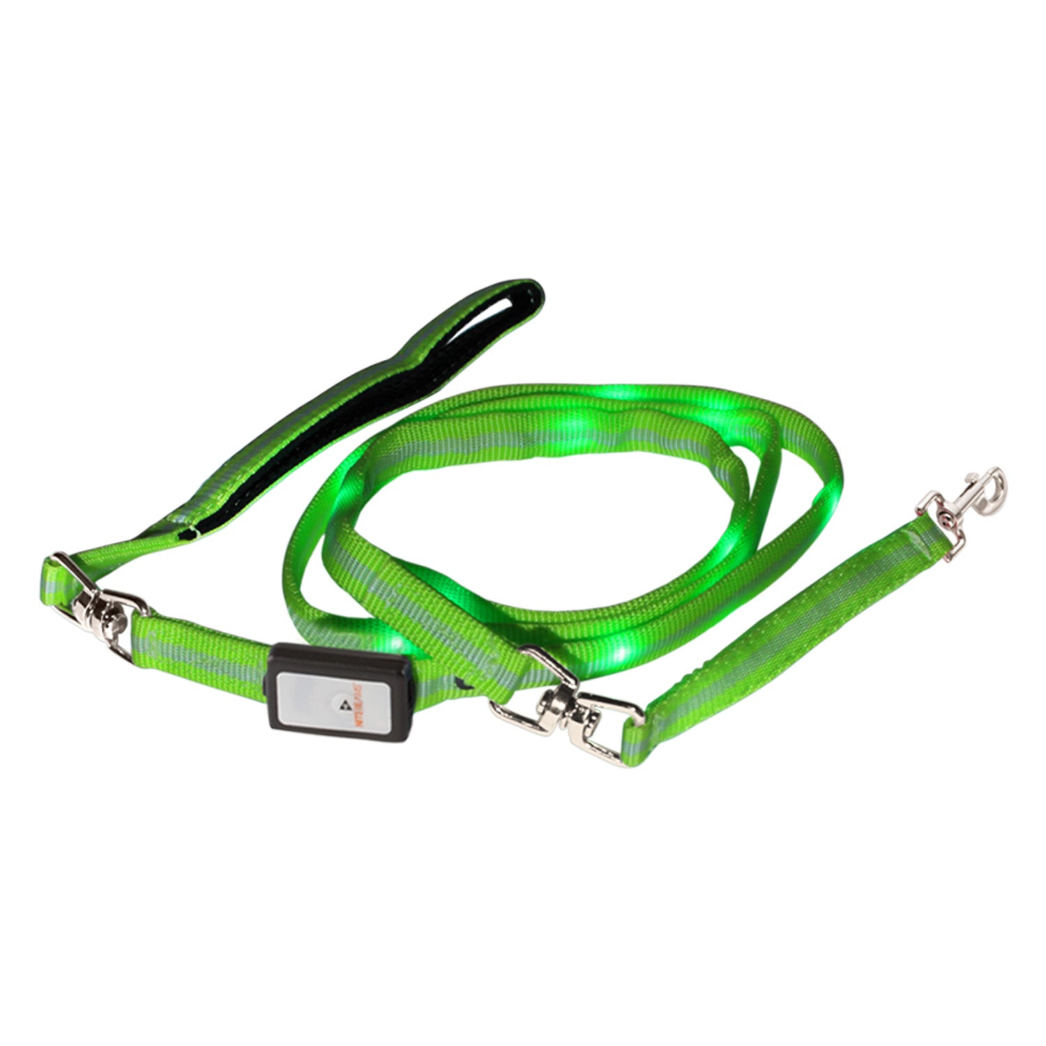 Nite Beams LED USB Rechargeable Lighted Dog Leash | KeepDoggieSafe.com ...
